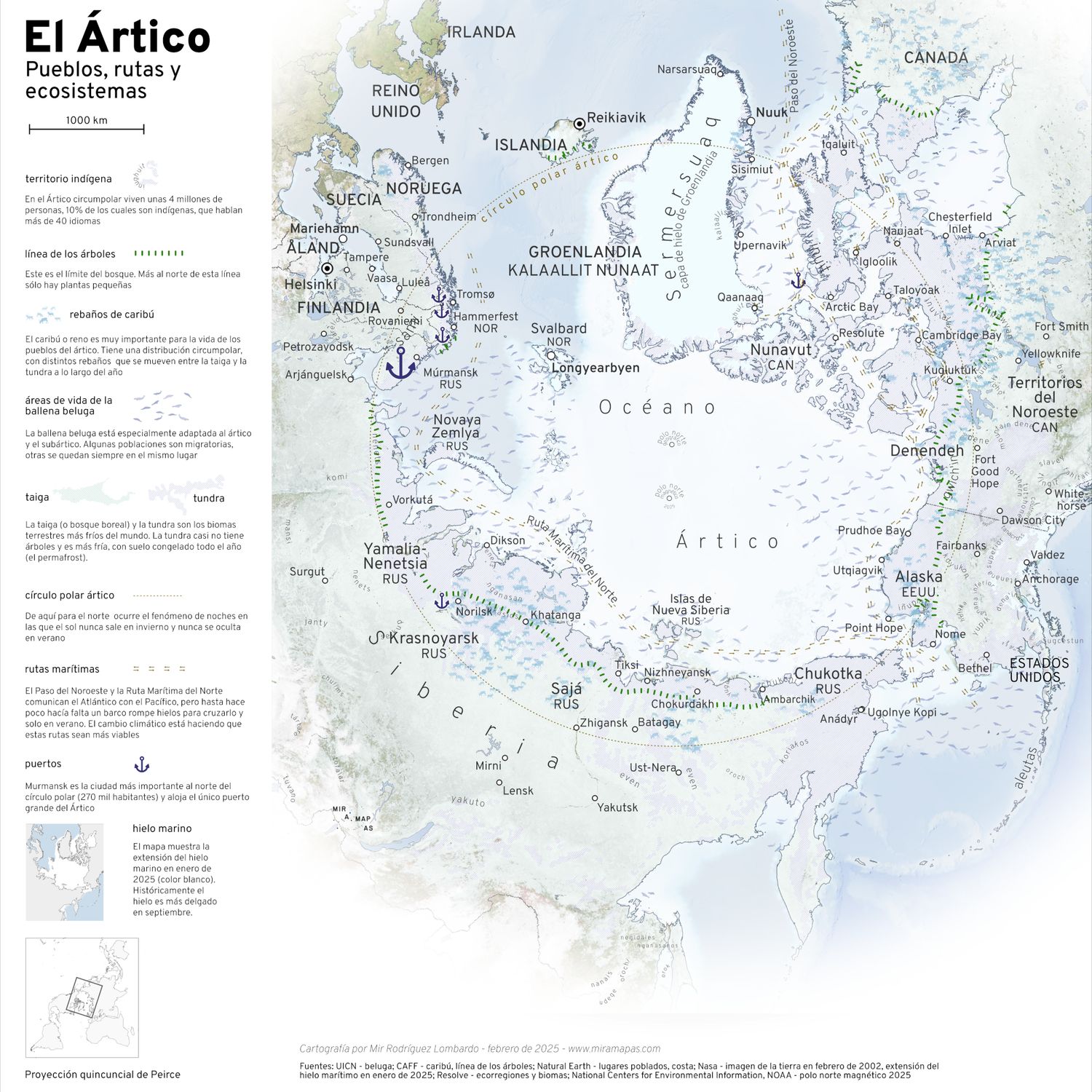 The Arctic | miramapas